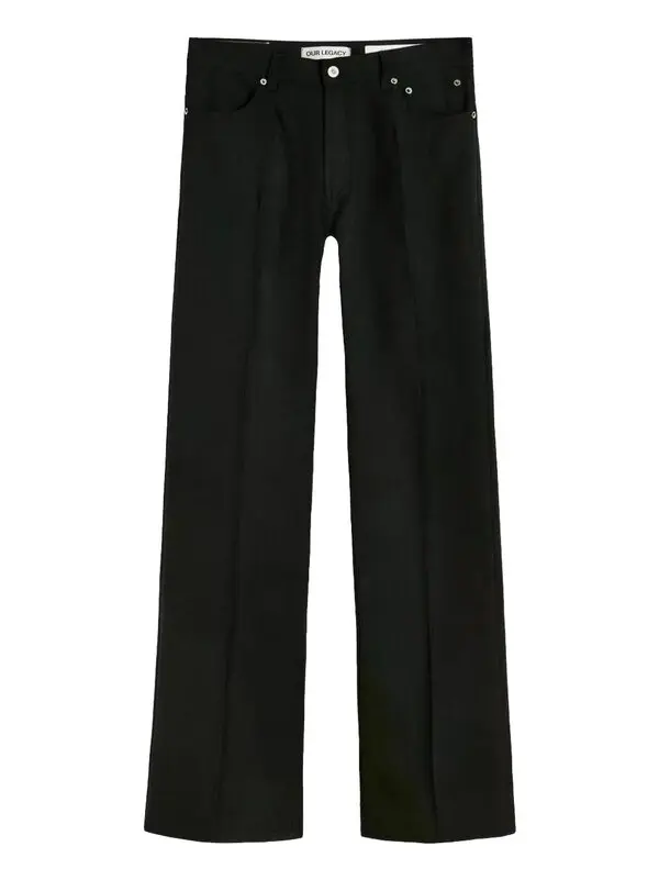 Our Legacy Front-pocket Trousers - Black