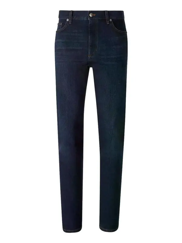 Zegna Straight Five-pocket Jeans - Blue