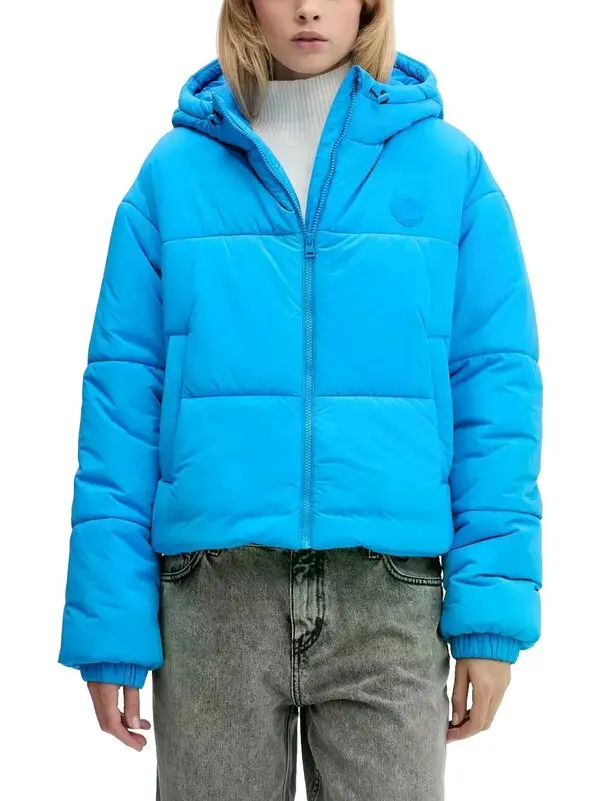 Hugo Hooded Padded Jacket - Blue