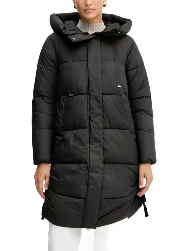 SILVIAN HEACH Hooded Padded Coat - Black