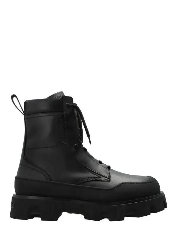 Moncler Peak Path Lug-sole Boots - Black