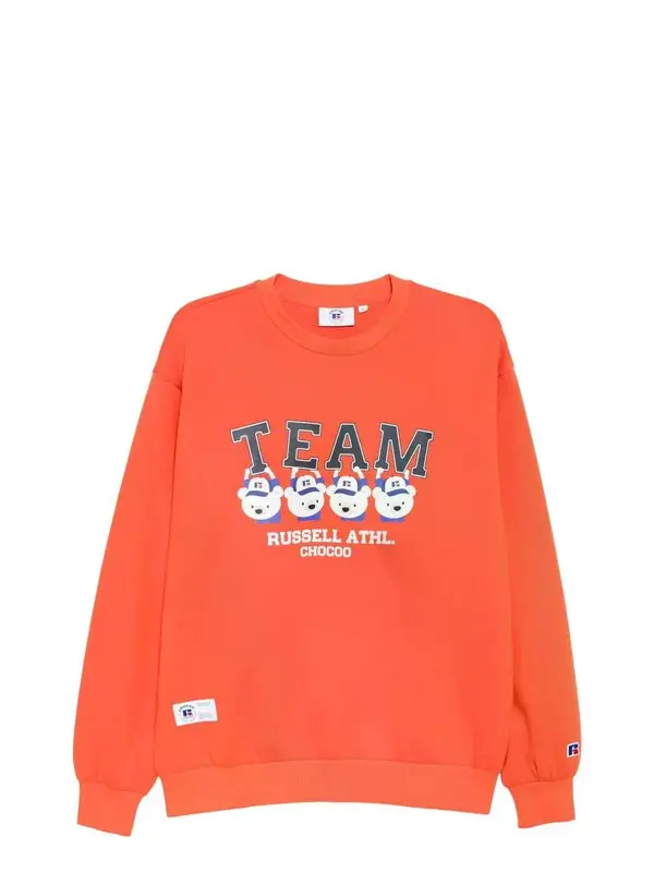 CHOCOOLATE Graphic Sweatshirt - Orange