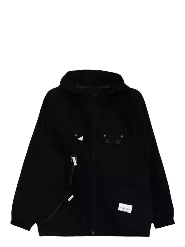 MUSIUM DIV. Multi-pockets Hooded Jacket - Black