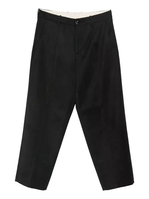 NINE:INTHE:MORNING Pleated Trousers - Black