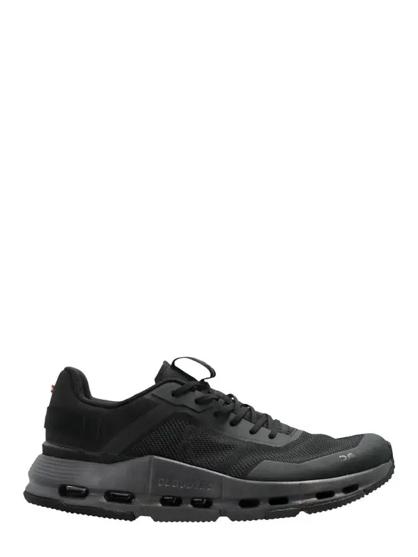 On Panelled Sneakers - Black