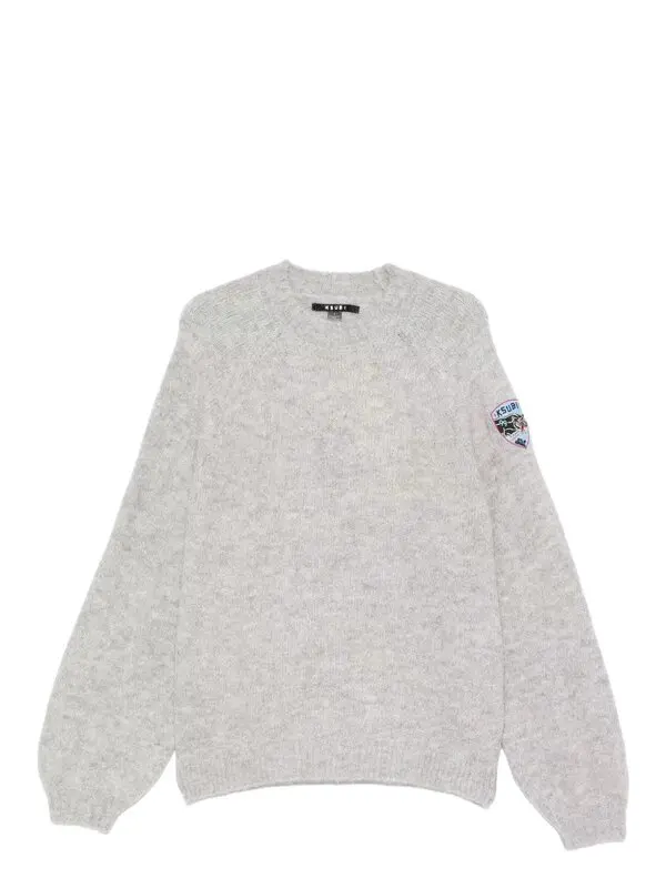 Ksubi Patch-detail Sweater - Grey