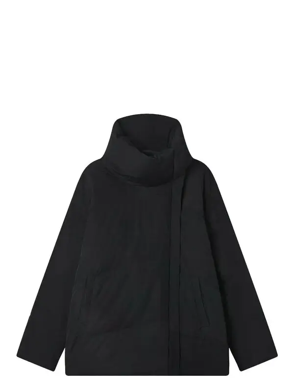 B+AB Funnel-neck Zip Jacket - Black
