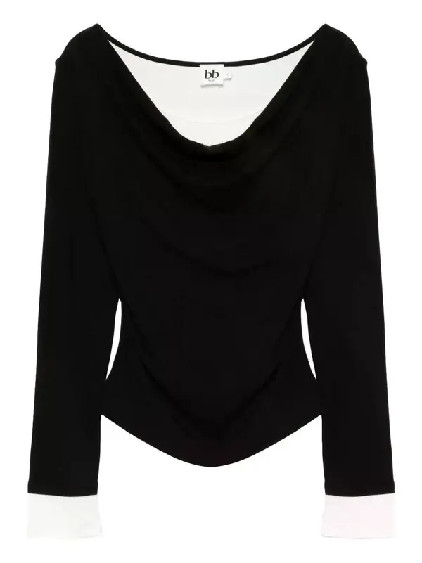 B+AB Layered T-shirt - Black