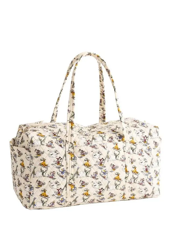 VERA BRADLEY Disney Large Original Duffle Bag - White