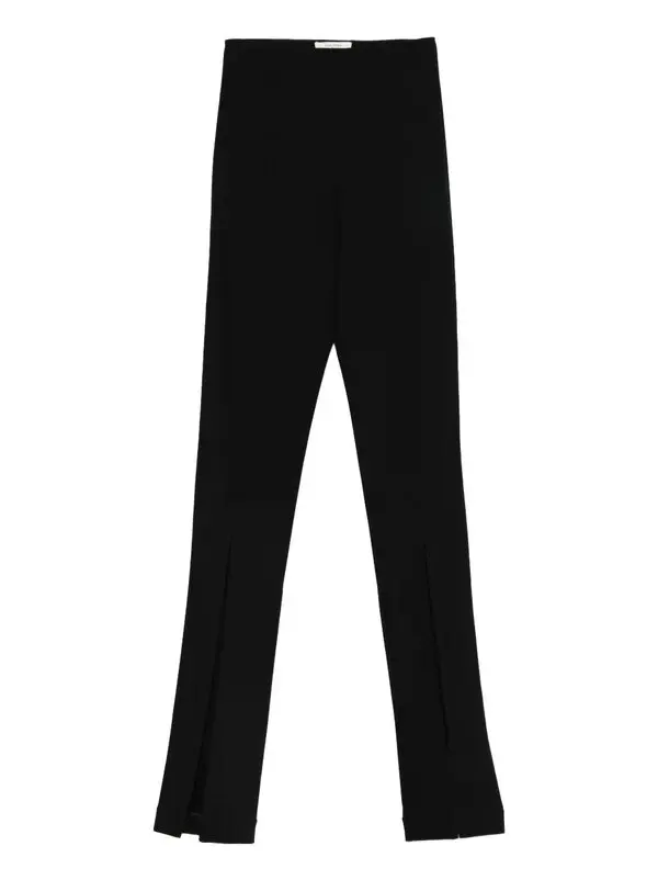 NENSI DOJAKA Side-slit Trousers - Black