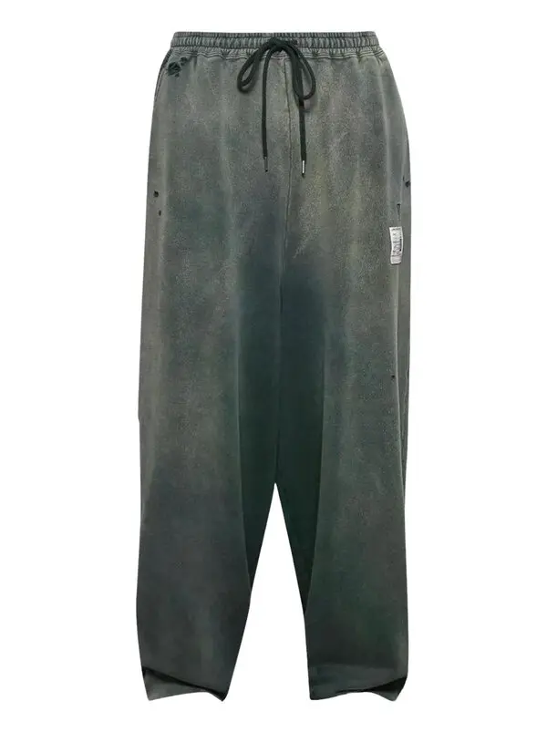 Mihara Yasuhiro Faded Track Pants - Green
