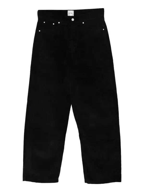 ARTE ANTWERP Corduroy Trousers - Black