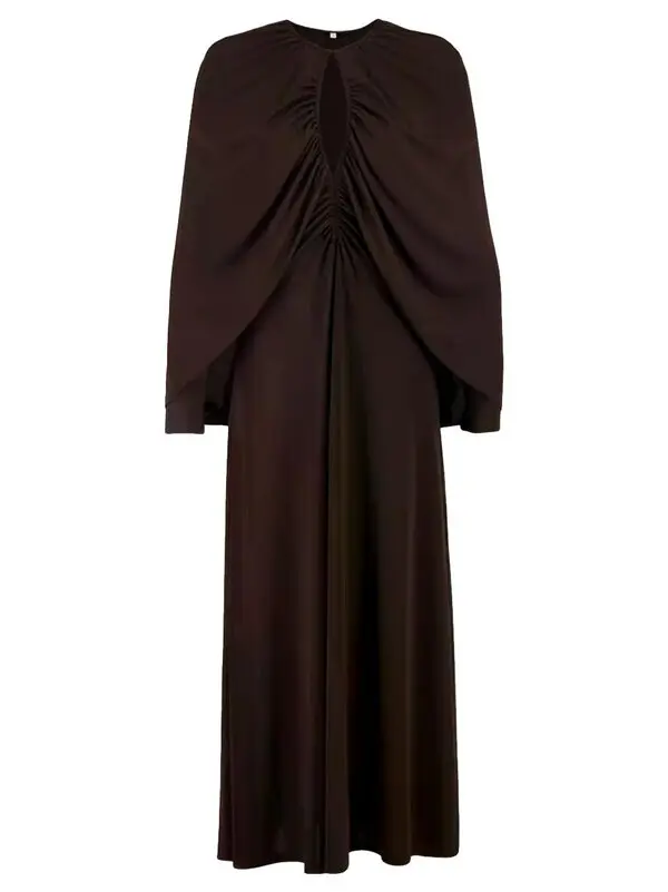 Johanna Ortiz Round-neck Maxi Dress - Brown