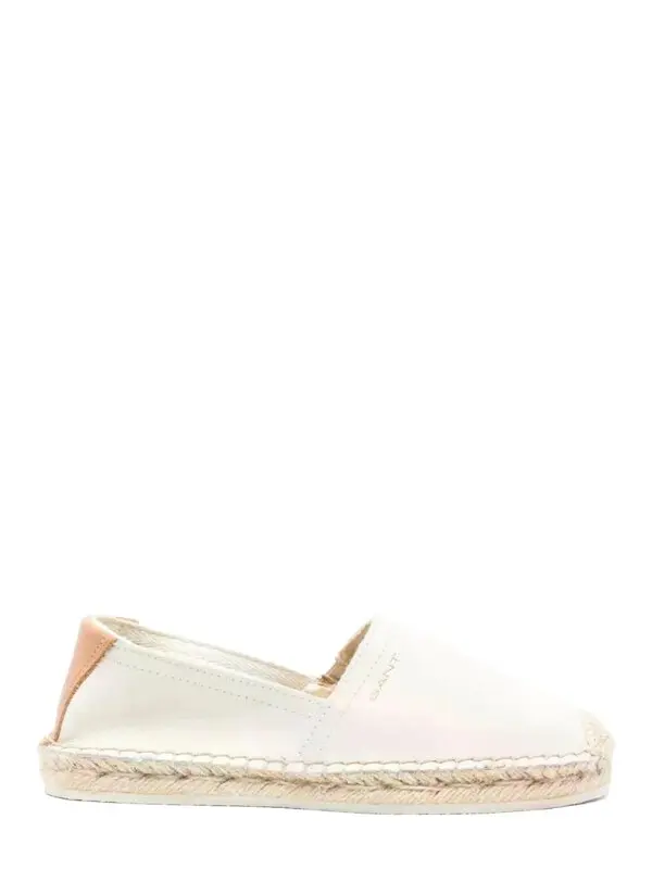 Gant Leather Espadrilles - Neutrals