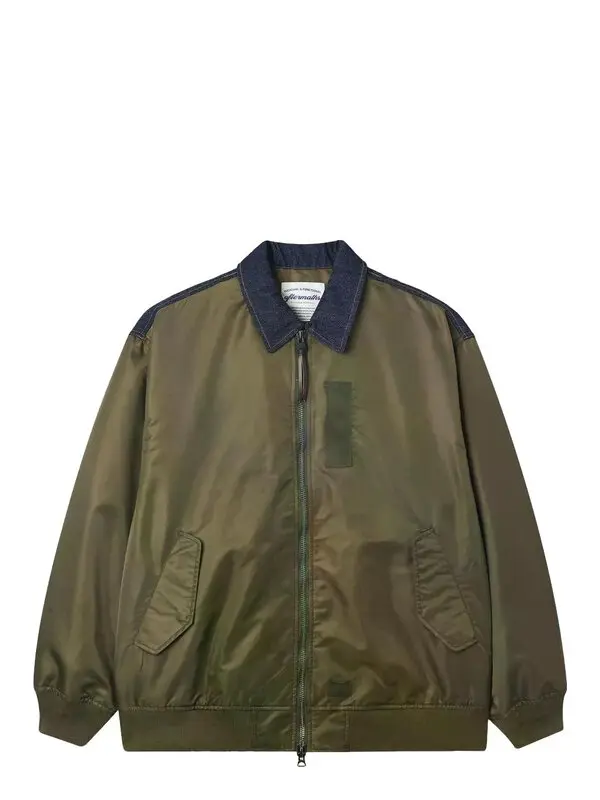AFTERMATHS Bomber Jacket - Green
