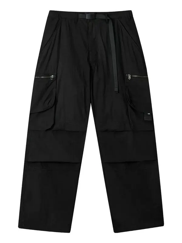 AFTERMATHS Loose-fit Cargo Trousers - Black