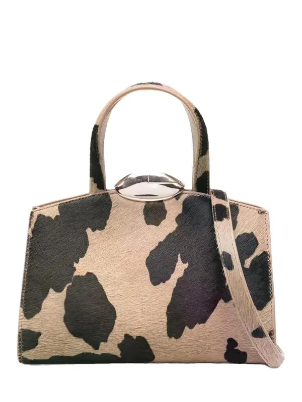 Benedetta Bruzziches Serena La Petite Animal-print Tote Bag - Brown