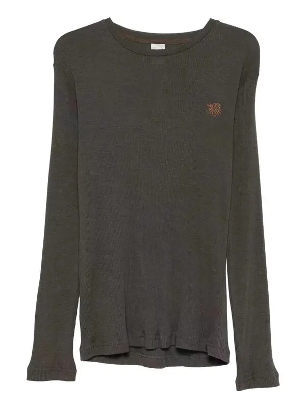 RANRA Long-sleeve T-shirt - Brown