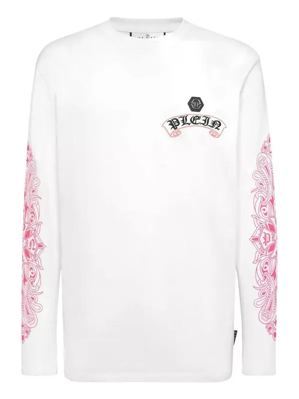 Philipp Plein Chrome Crest T-shirt - White