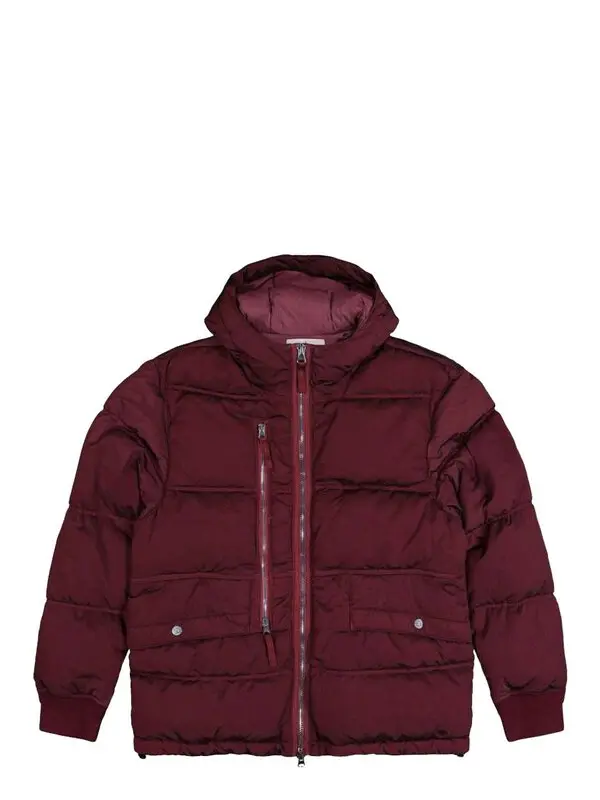 Stone Island Down Jacket - Red