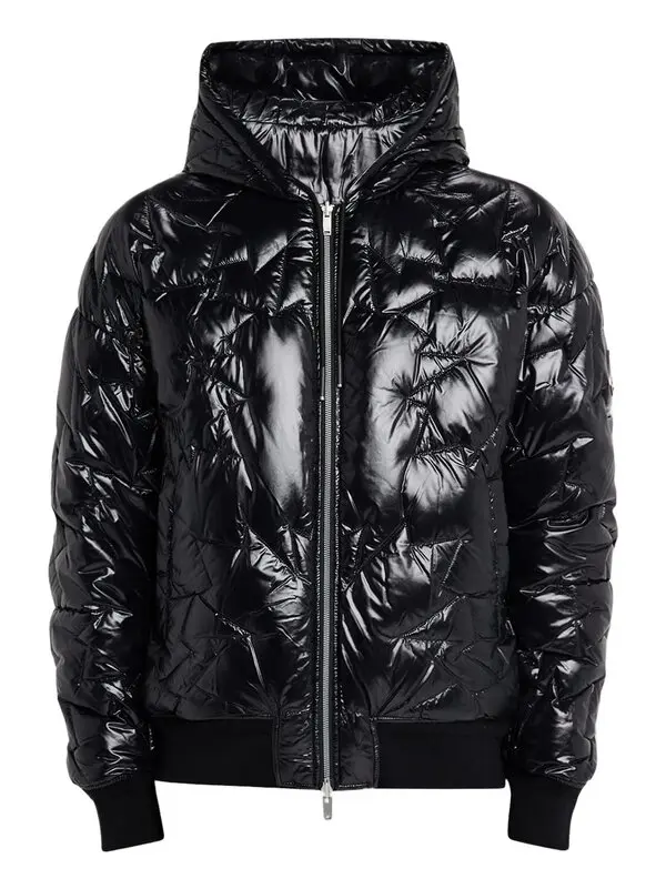 Moose Knuckles Briar Reversible Hooded Down Jacket - Blackblack
