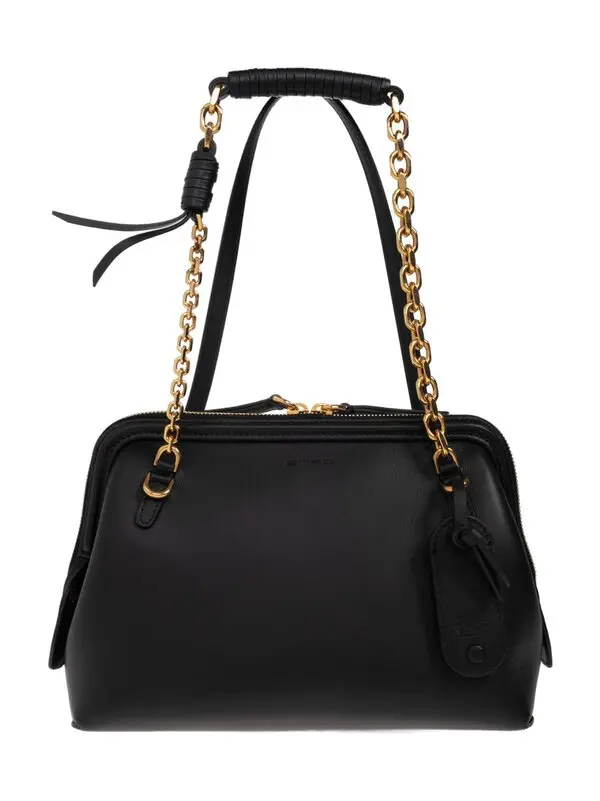 Etro Leather Handbag - Black
