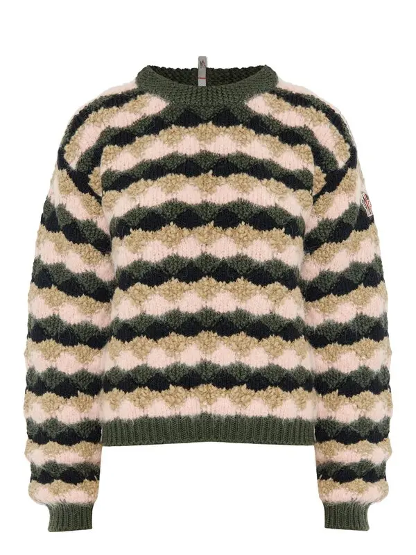 Moncler Geometric Knit Sweater - Multicolour