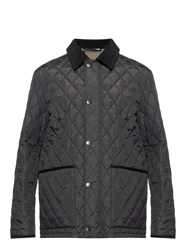 Burberry Quilted Haddington Jacket - Black