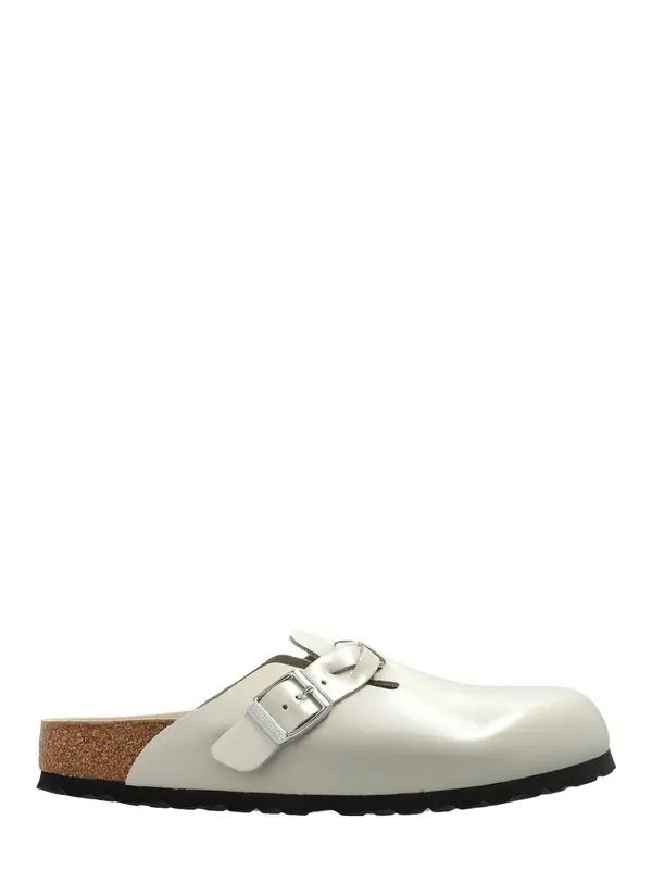 BIRKENSTOCK Boston Braided Clogs - Cream