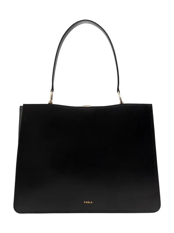 Furla Agata Large Shopper Bag - Black