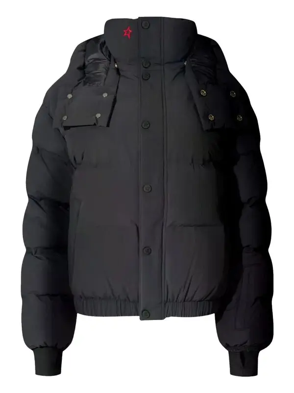 Perfect Moment Hooded Ski Jacket - Black