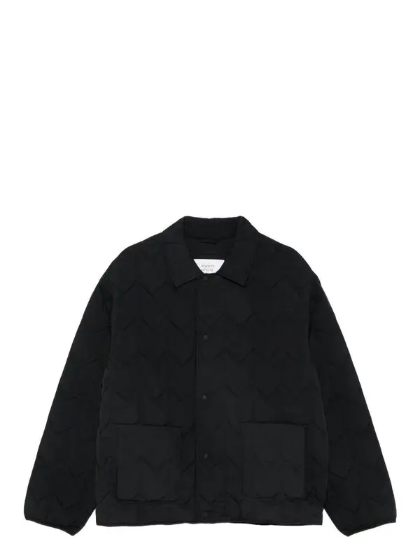 Maison Kitsuné Quilted Padded Jacket - Black