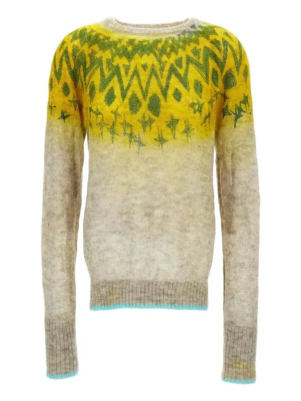 ROHKA Wool Blend Knitwear - Yellow
