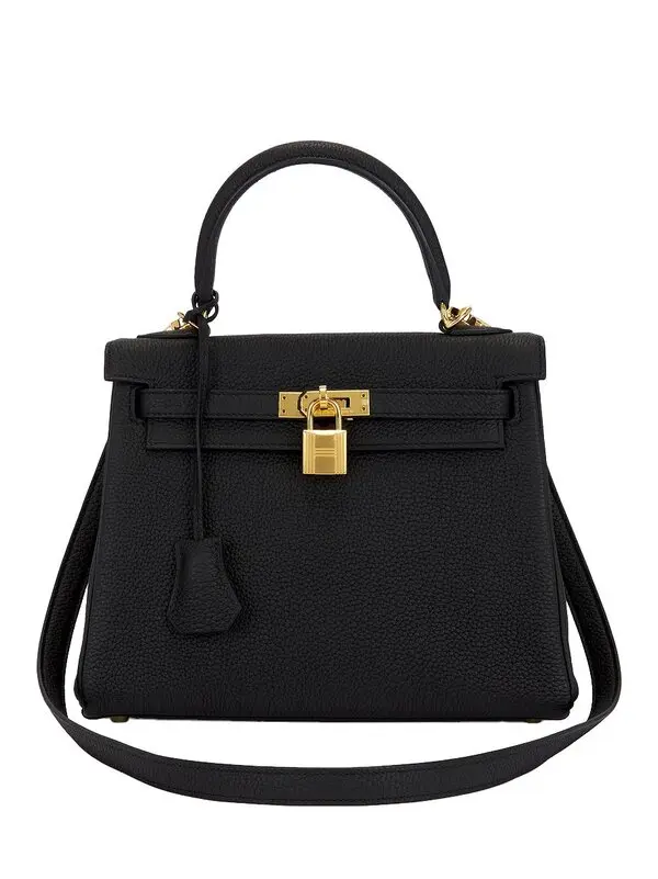 Hermès Togo Kelly 25 Handbag - Noir