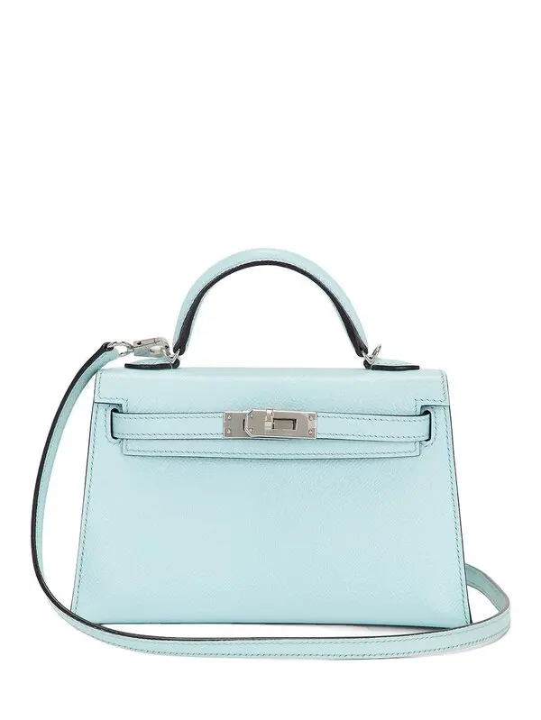 Hermès Epsom Kelly 20 Handbag - Blue Zephyr