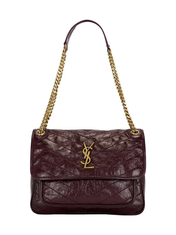 Saint Laurent Medium Niki Chain Bag - Rouge Cabernet