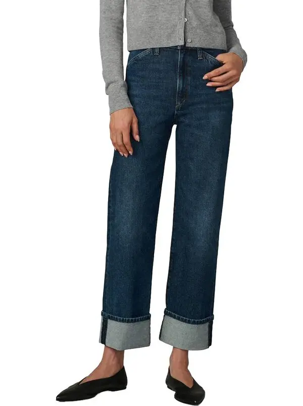 Joe's Jeans The Margot Cuffed Straight Leg Jeans - Rendezvous