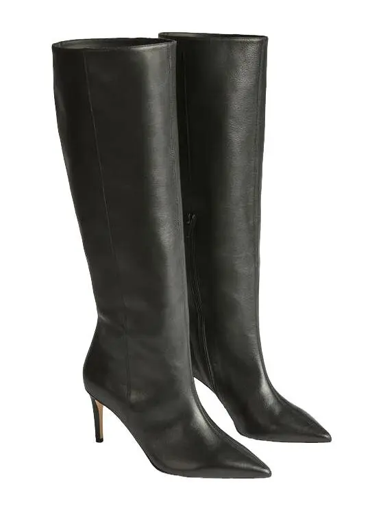 LK BENNETT Astrid Knee High Boots - Black