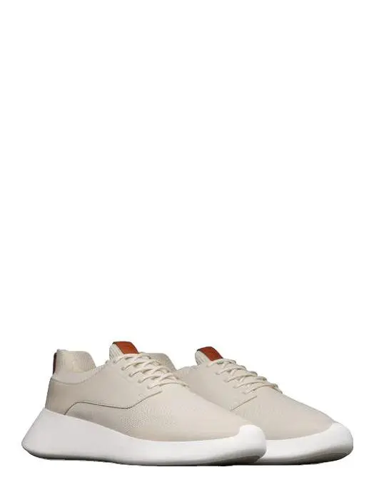 Wolf & Shepherd Toro Swiftknit Sneaker - Off-white/white