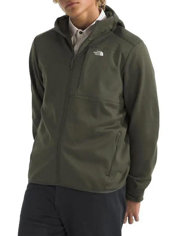 The North Face Performance Fleece Zip Hoodie - New Taupe Green