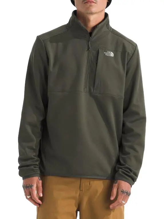 The North Face Performance Fleece Half Zip - New Taupe Green