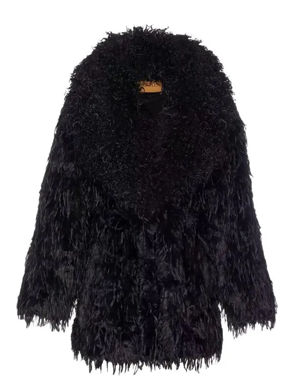 JAKKE Tavi Faux-fur Coat - Black
