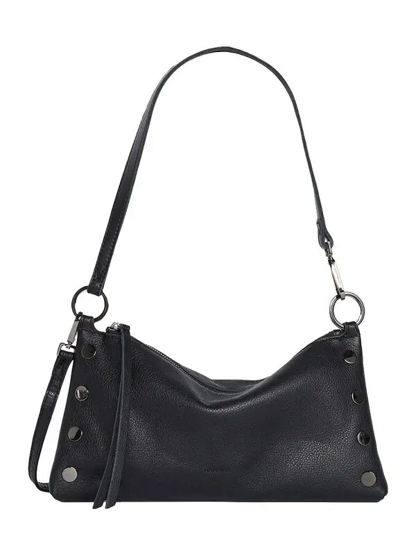 HAMMITT Kyle Shoulder Bag - Black/gunmetal