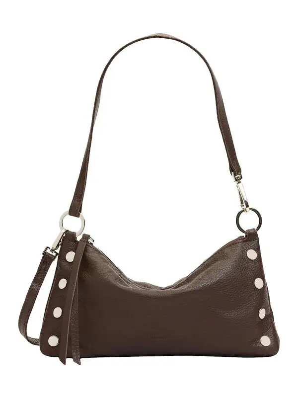 HAMMITT Kyle Shoulder Bag - Espresso/silver