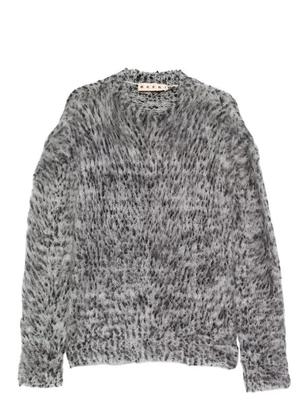 Marni Round Neck Sweater - Grey