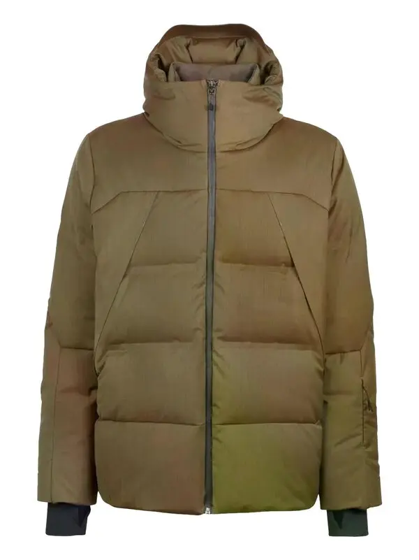 Sease Padded Hooded Jacket - Brown