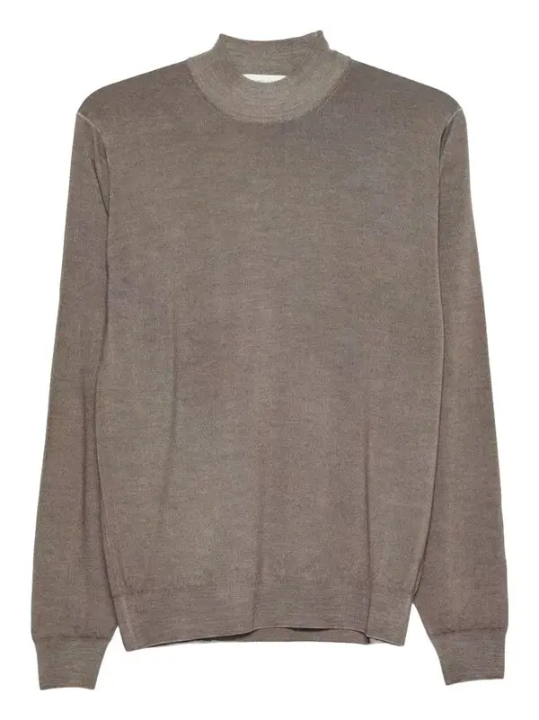 FILIPPO DE LAURENTIIS High-neck Sweater - Brown