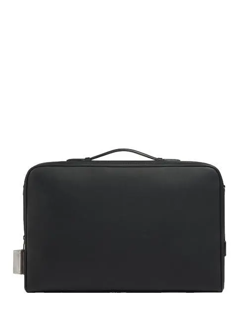 AVITEUR Cristallo Soft Laptop Briefcase - Black