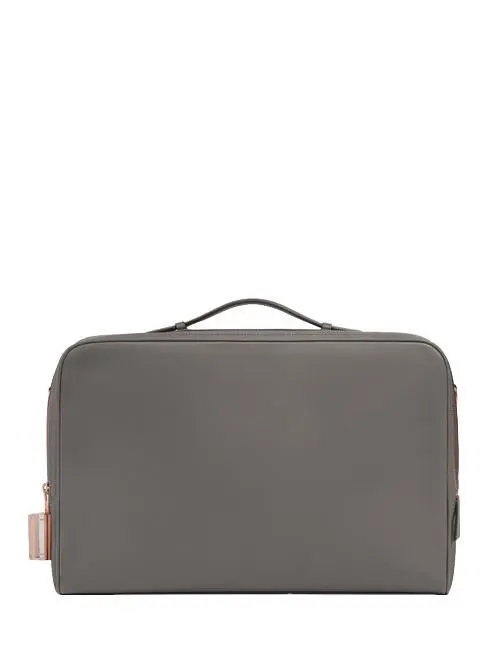 AVITEUR Cristallo Soft Laptop Briefcase - Elephant Grey