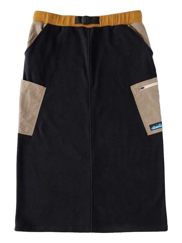 KAVU Relaxed Fit Fleece Skirt - High Ground